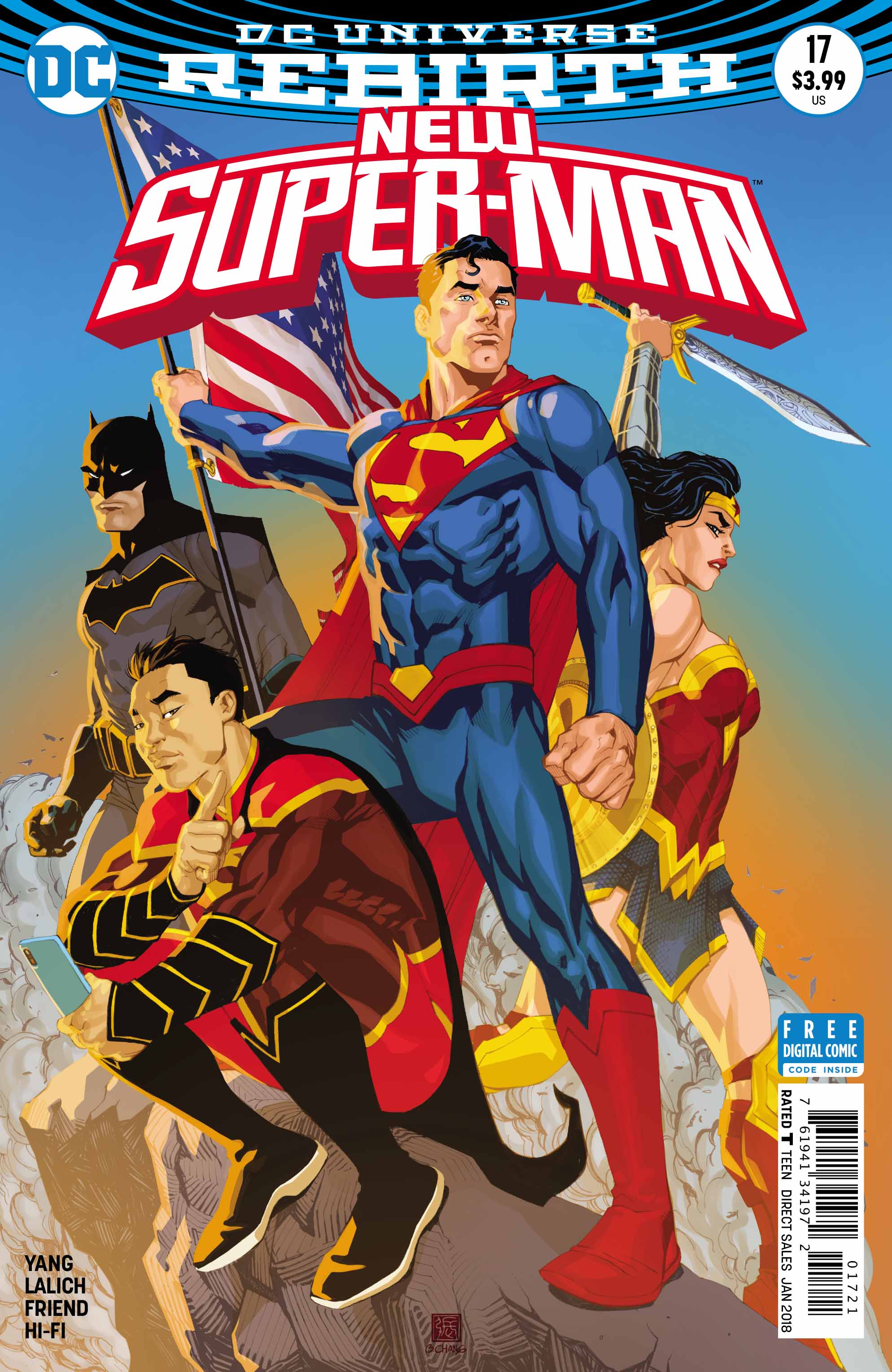 EXCLUSIVE Preview: NEW SUPER-MAN #17 | 13th Dimension, Comics, Creators ...