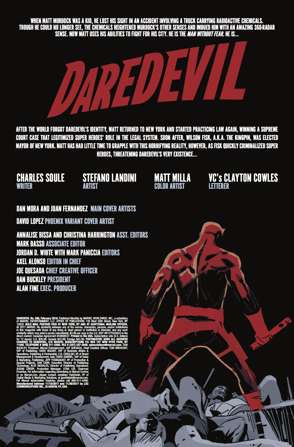EXCLUSIVE Preview: DAREDEVIL #596 | 13th Dimension, Comics, Creators ...