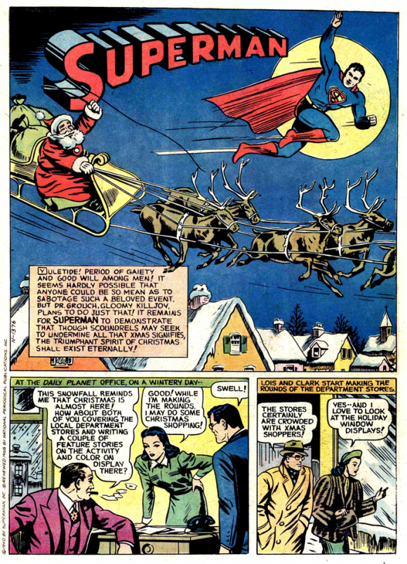HOLIDAY TREASURE: Christmas (Again) With the Super-Heroes! | 13th ...