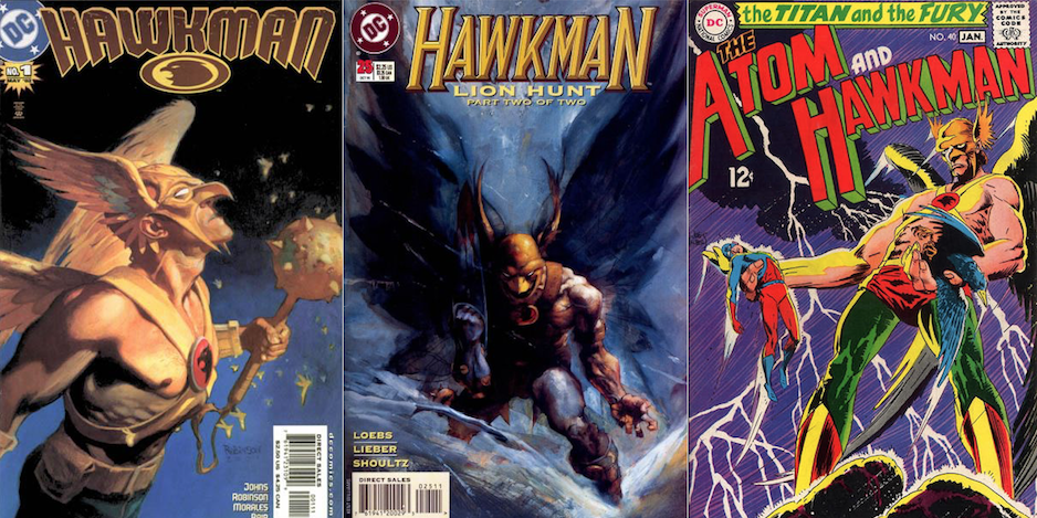 JEFF LEMIRE Picks His 13 Favorite HAWKMAN Covers | 13th Dimension ...