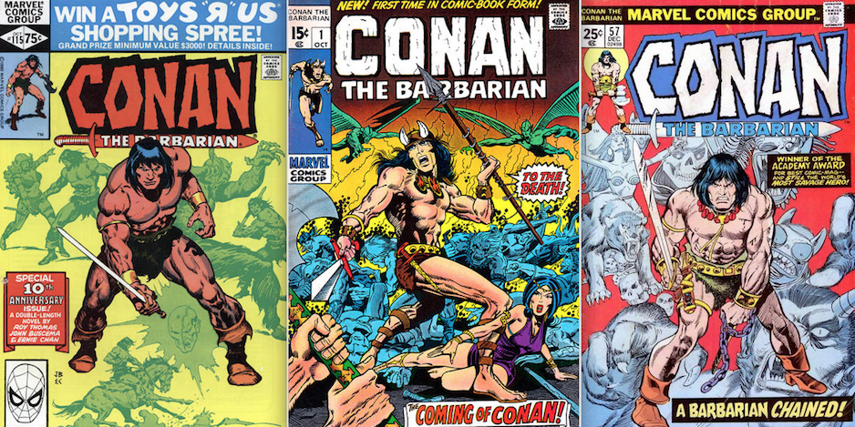 13 COVERS: Marvel’s CONAN THE BARBARIAN | 13th Dimension, Comics ...