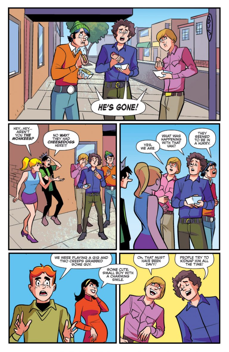 EXCLUSIVE Preview: THE ARCHIES MEET THE MONKEES | 13th Dimension ...