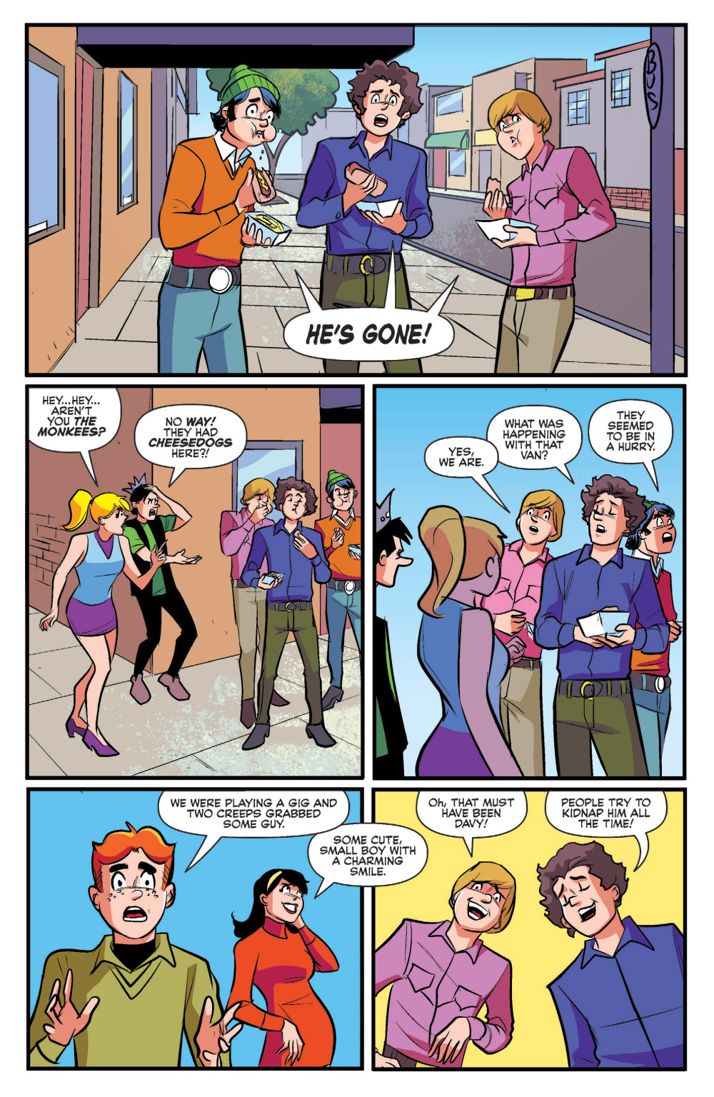 EXCLUSIVE Preview: THE ARCHIES MEET THE MONKEES | 13th Dimension ...