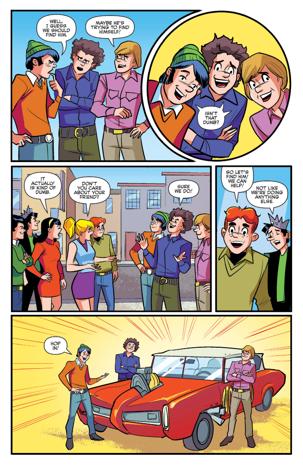 EXCLUSIVE Preview: THE ARCHIES MEET THE MONKEES | 13th Dimension ...