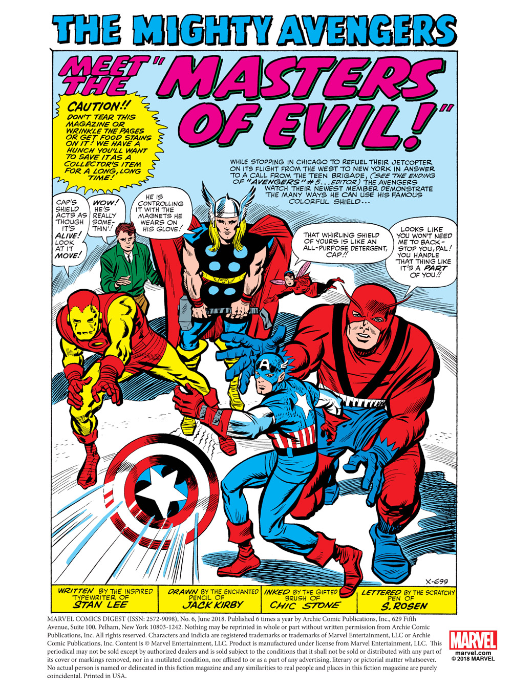 EXCLUSIVE Preview: MARVEL DIGEST #6 Is Jammed With AVENGERS Classics ...