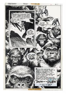 13 BRILLIANT PAGES: Inside Kubert’s TARZAN AND THE LION MAN Artist’s ...