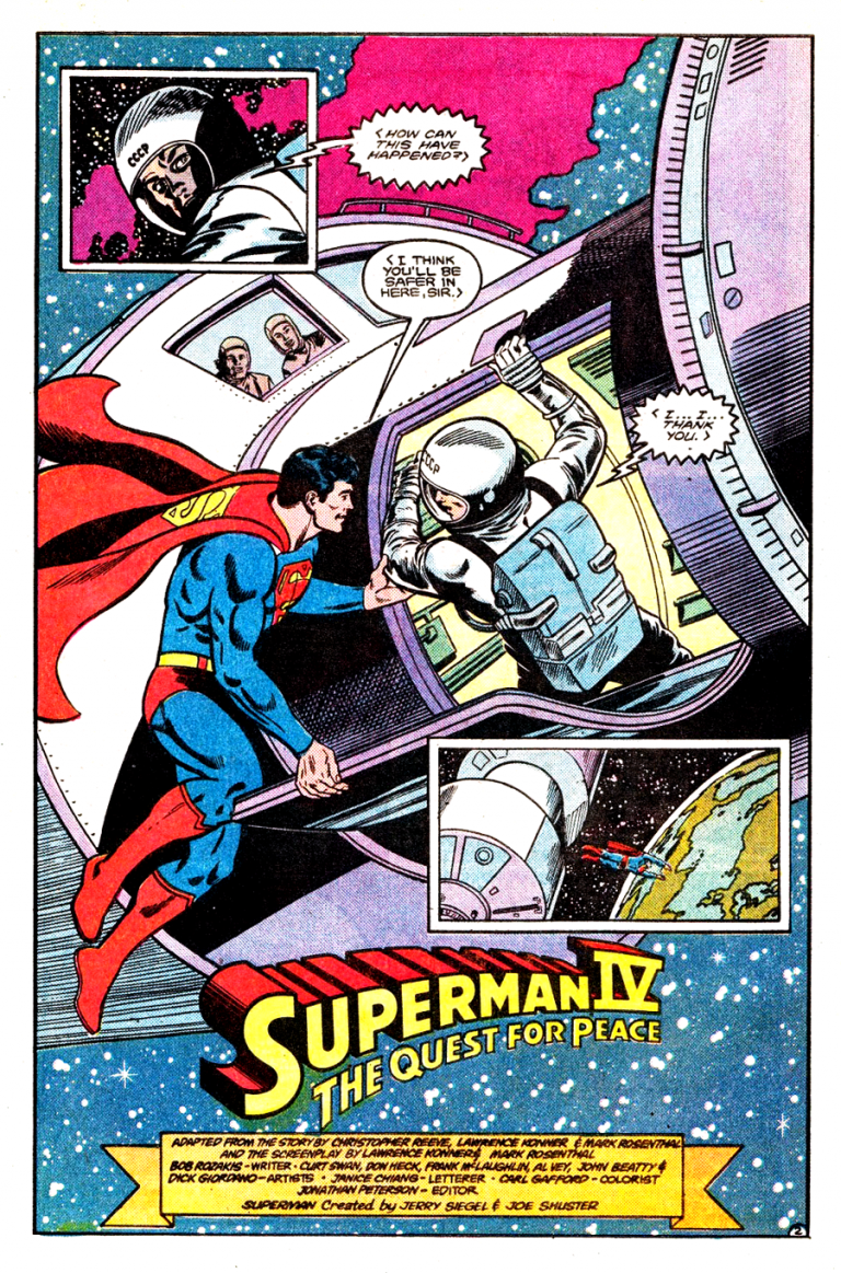 SUPERMAN IV: You’ll Believe a Fan Can Cry | 13th Dimension, Comics ...