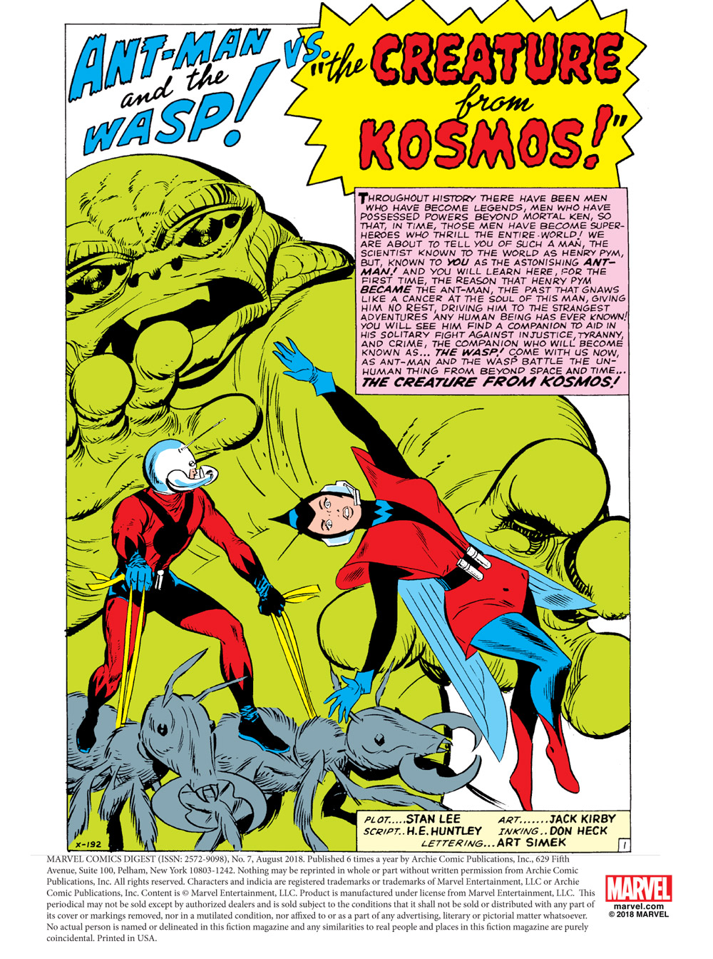 EXCLUSIVE Preview: MARVEL COMICS DIGEST #7 | 13th Dimension, Comics ...