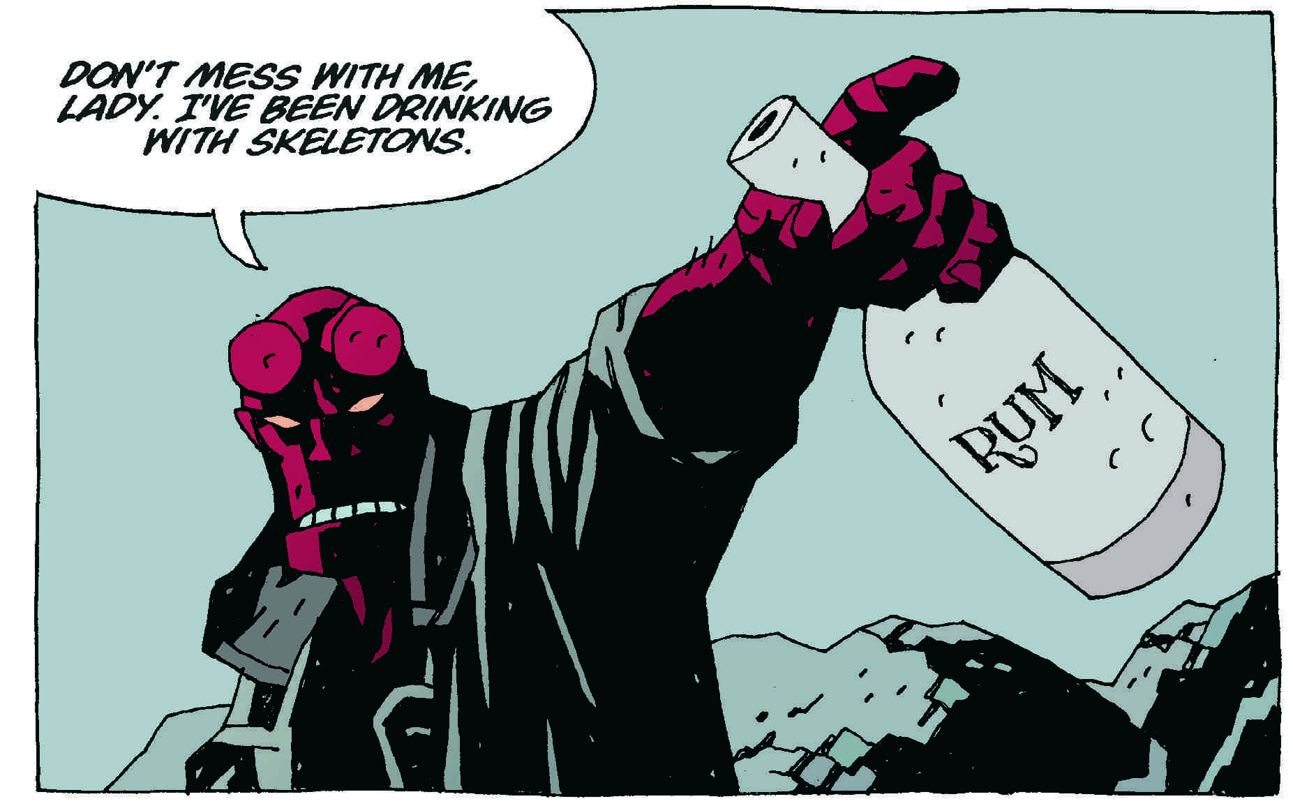 13 PANELS That Capture the Magic of HELLBOY | 13th Dimension, Comics ...