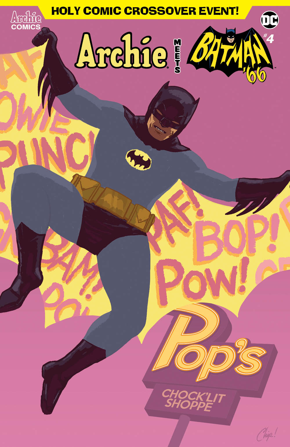 FIRST LOOK: Chip Zdarsky’s ARCHIE/BATMAN ’66 #4 Cover | 13th Dimension ...