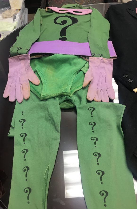Dig This UP-CLOSE LOOK at an Original RIDDLER Costume | 13th Dimension ...