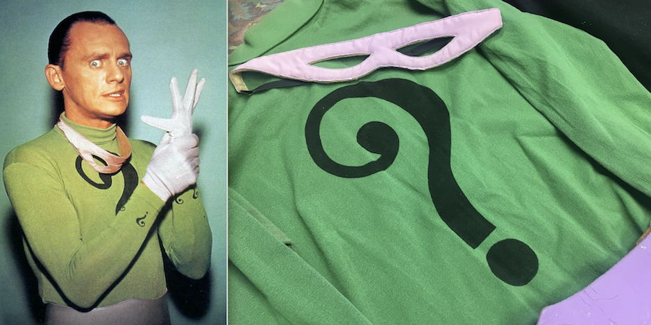 Dig This UP-CLOSE LOOK at an Original RIDDLER Costume | 13th Dimension ...