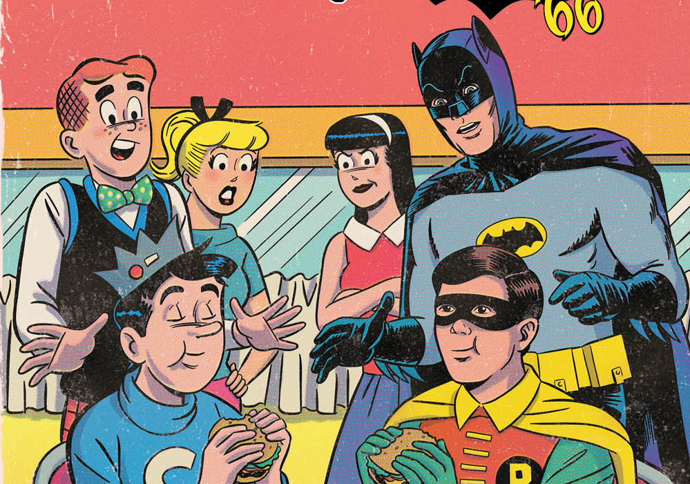 FIRST LOOK: BATMAN & ARCHIE Go Old School on New Cover | 13th Dimension ...