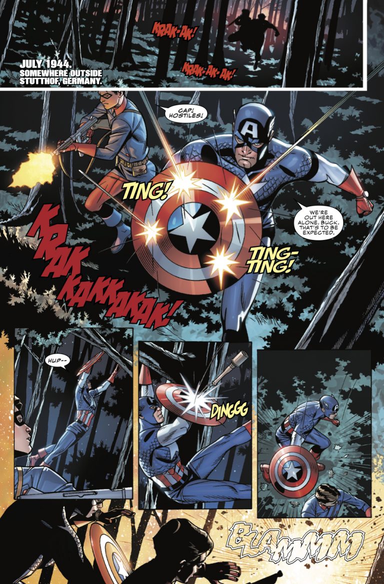 EXCLUSIVE PREVIEW: Cap and Bucky — Together Again | 13th Dimension ...