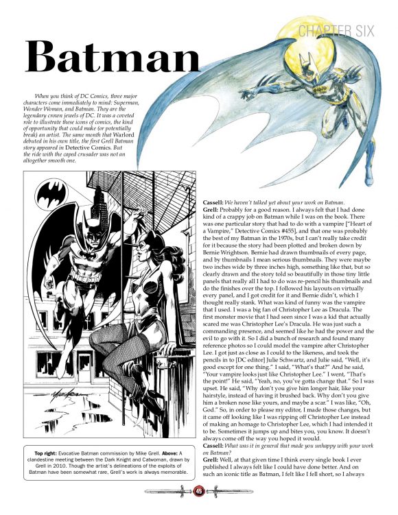MIKE GRELL Talks BATMAN, Wrightson — and a Christopher Lee Homage That ...