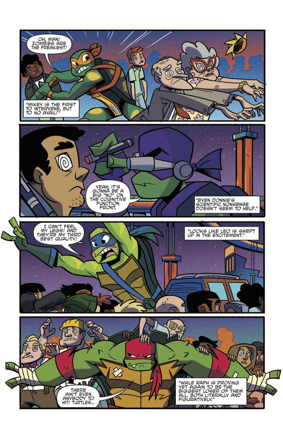 EXCLUSIVE Preview: RISE OF THE TEENAGE MUTANT NINJA TURTLES #2 | 13th ...