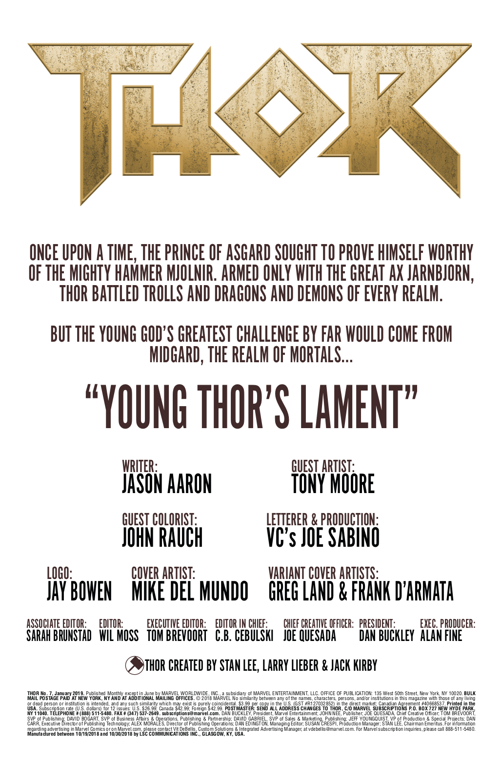 EXCLUSIVE Preview: THOR #7 | 13th Dimension, Comics, Creators, Culture