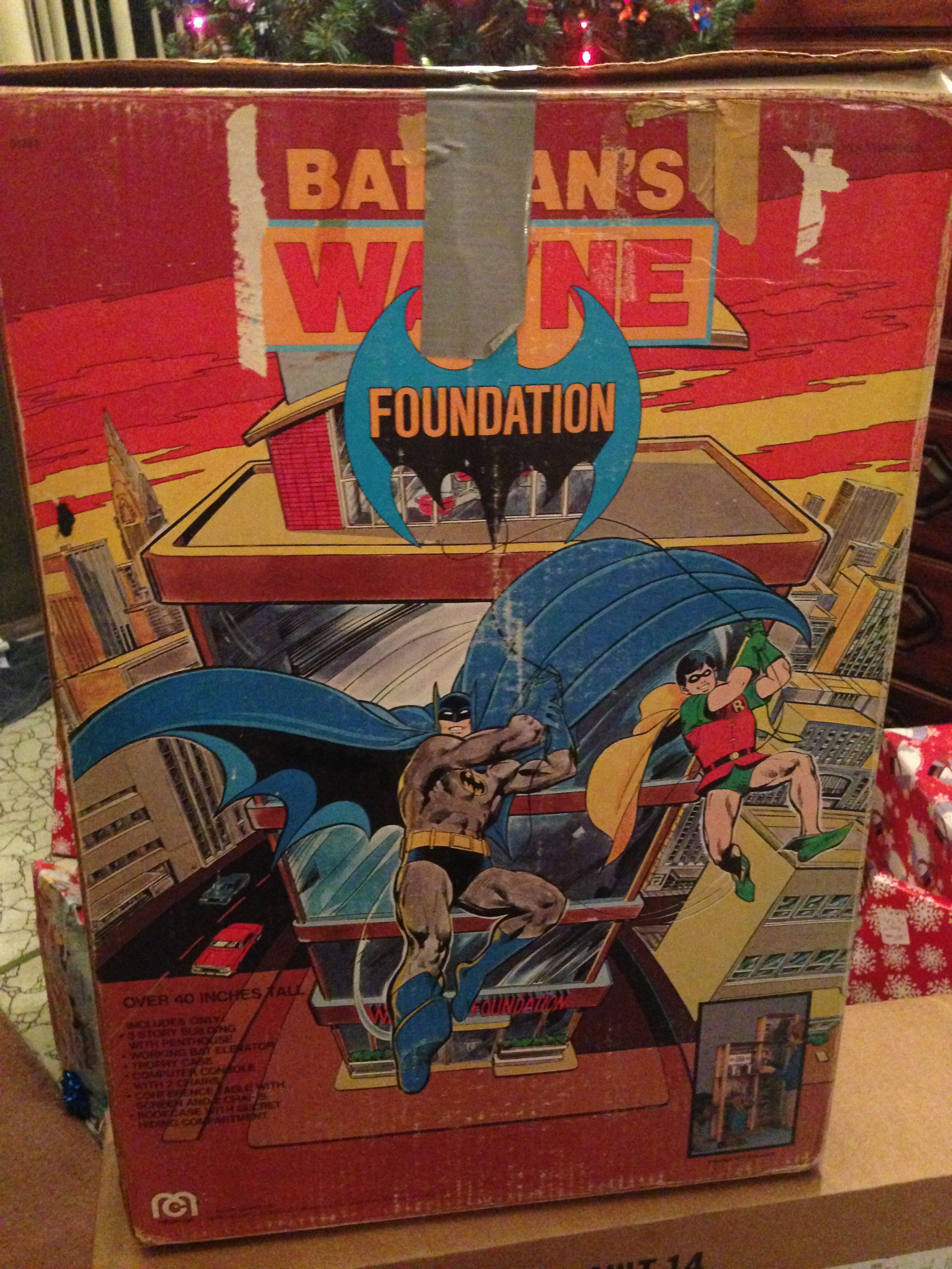 Christmas Morning With Mego’s WAYNE FOUNDATION | 13th Dimension, Comics ...