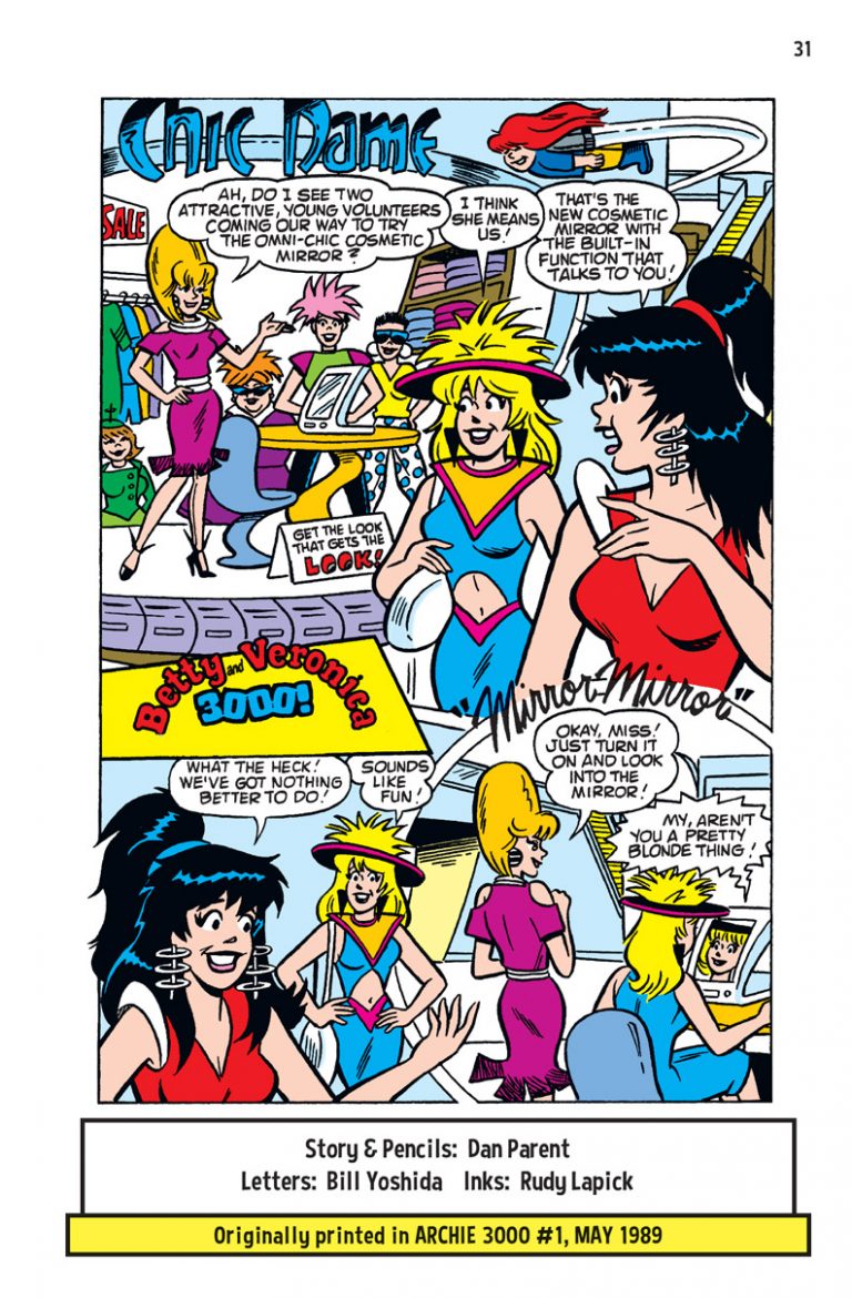 INSIDE LOOK: Cult-Fave ARCHIE 3000 Is Back in Print | 13th Dimension ...