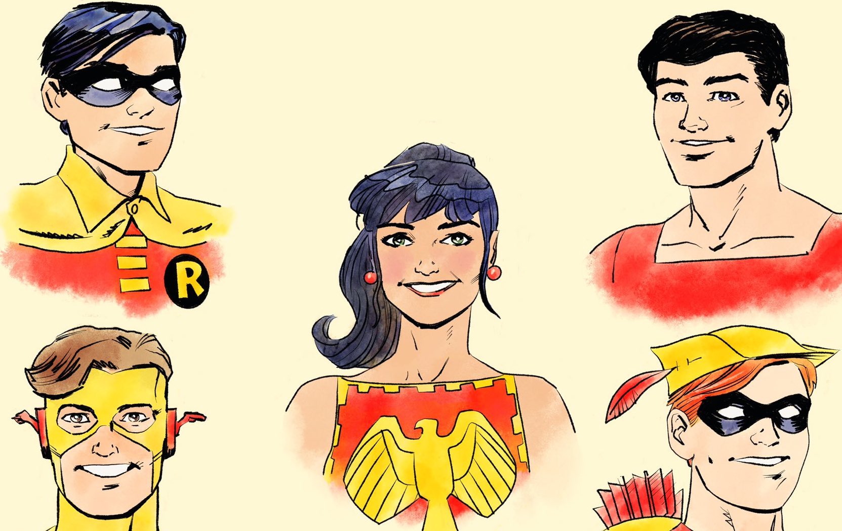 Dig Sandy Jarrell’s Groovy TEEN TITANS Tribute | 13th Dimension, Comics ...