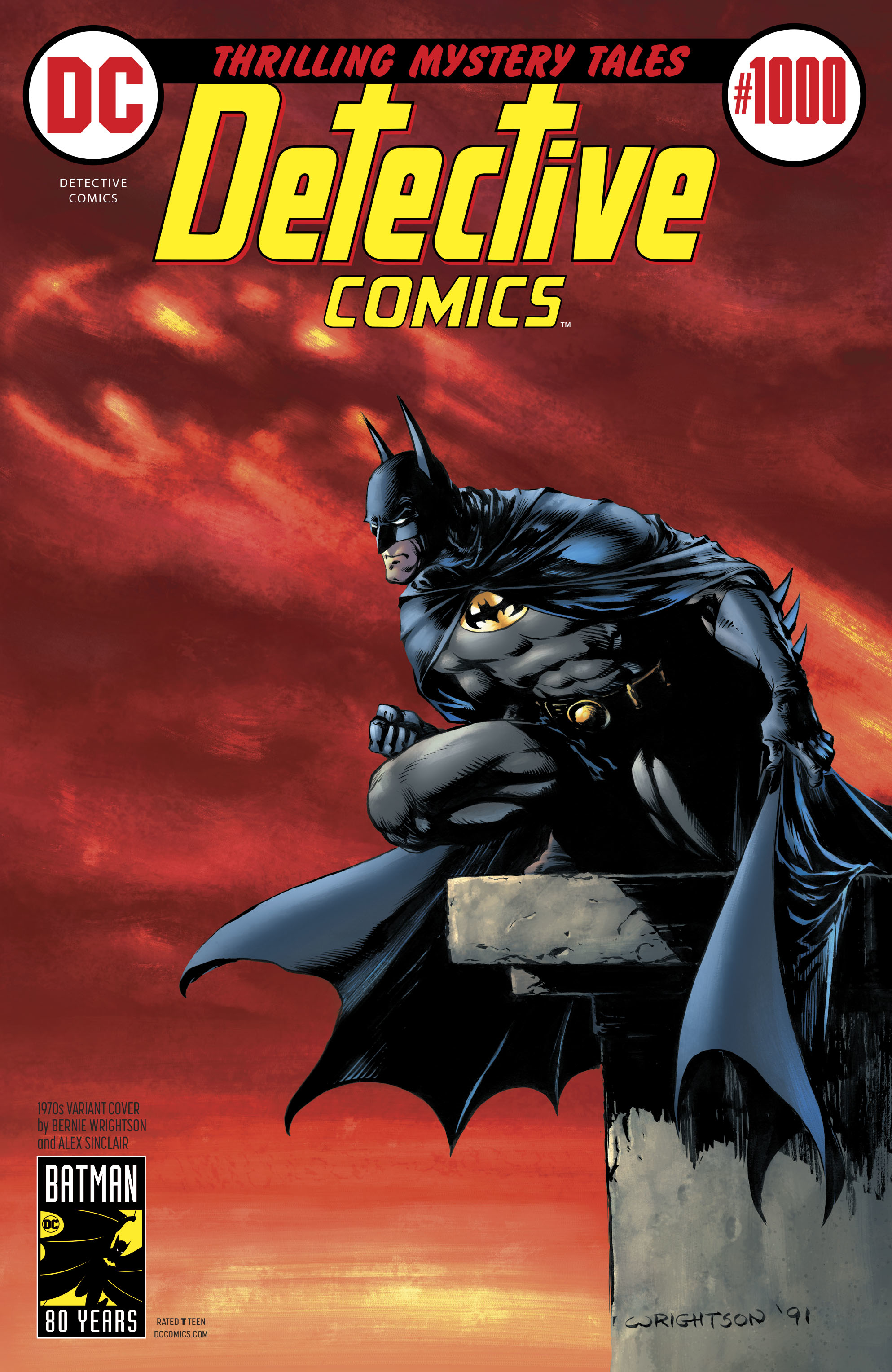 Dig the Final Versions of the DETECTIVE COMICS #1000 Variants | 13th ...
