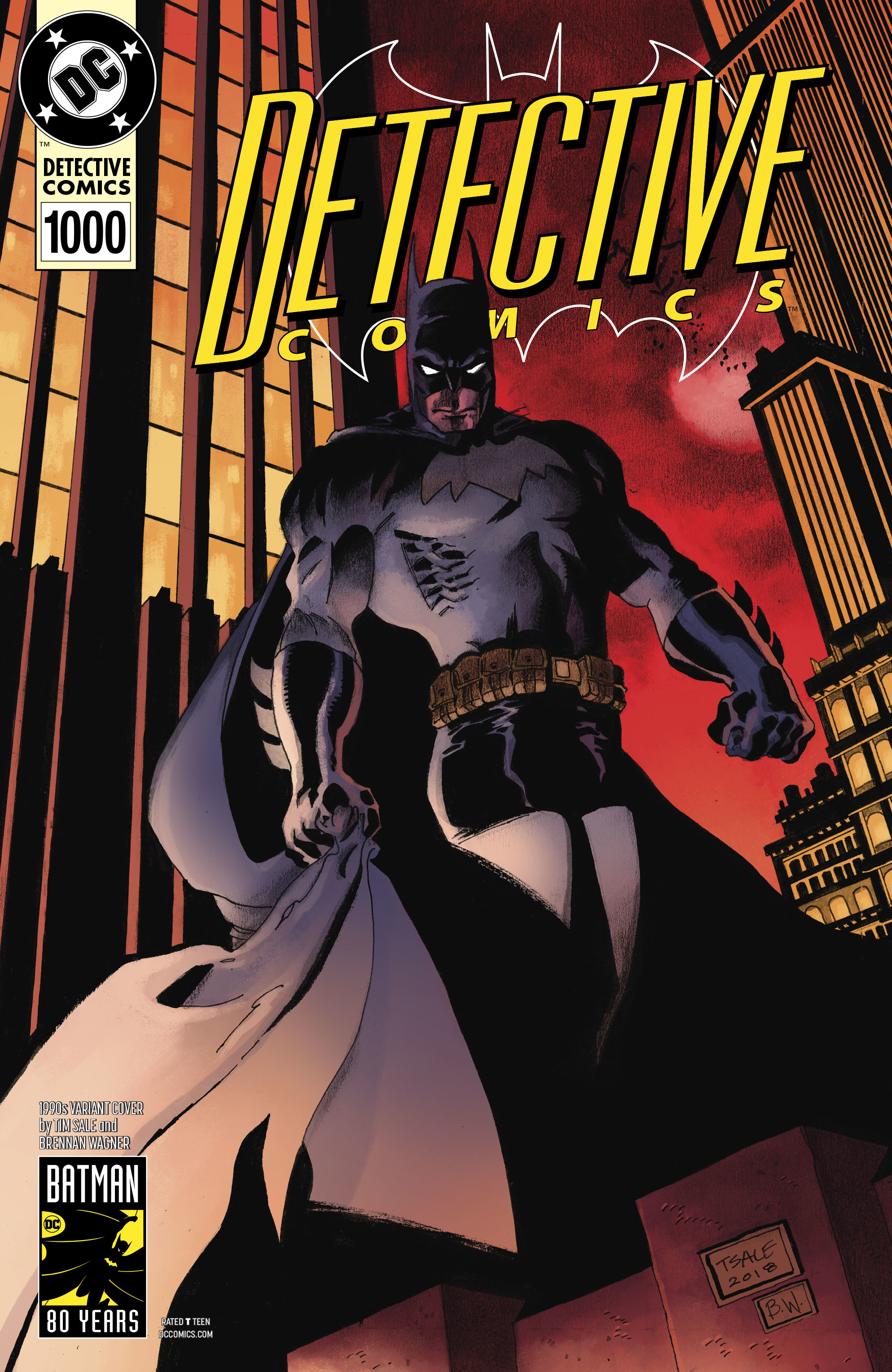 Dig the Final Versions of the DETECTIVE COMICS #1000 Variants | 13th ...