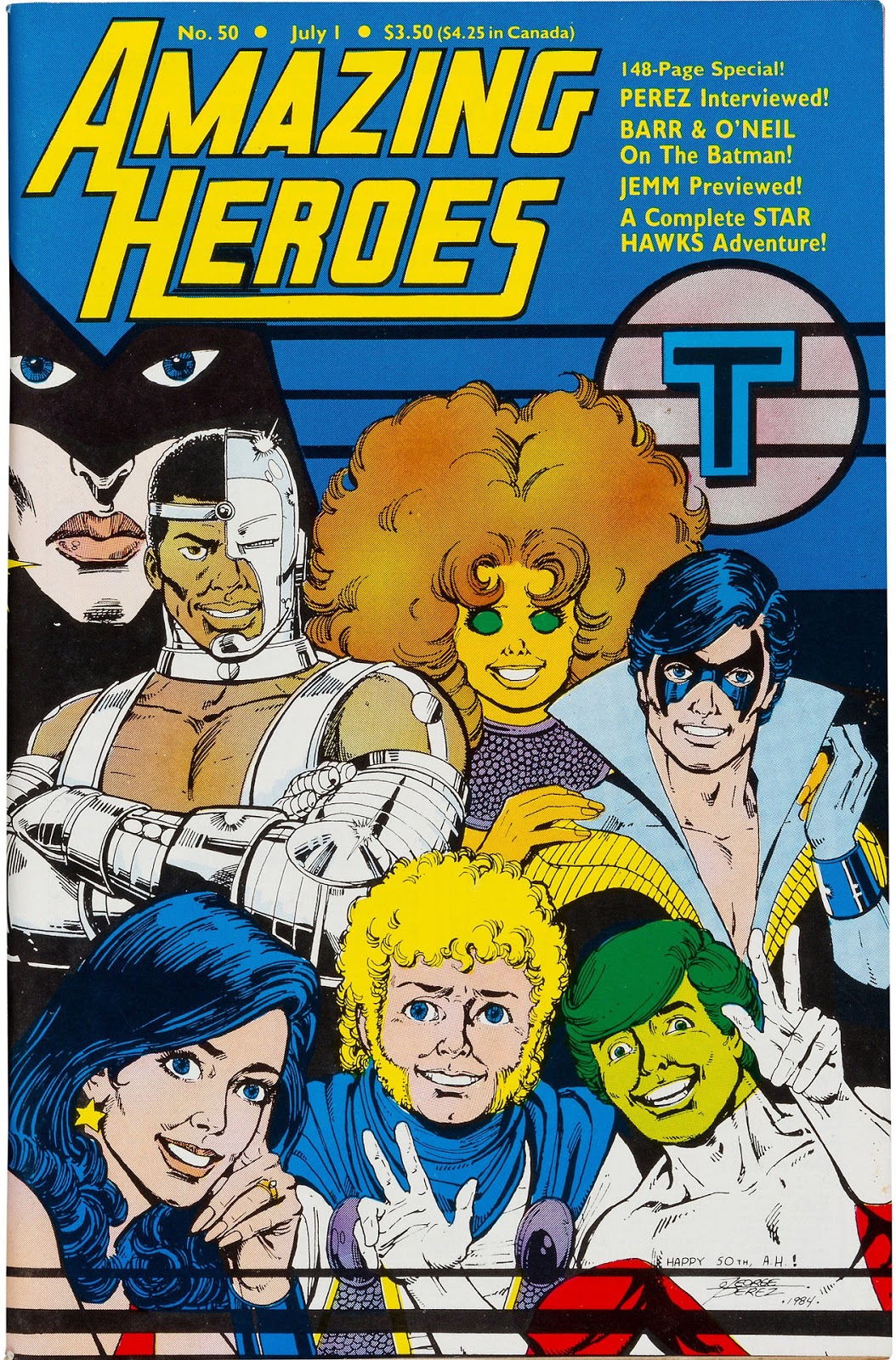 GEORGE PEREZ Pays Moving Tribute to Ailing MARV WOLFMAN | 13th ...