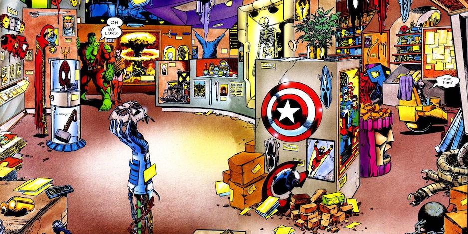 GEORGE PEREZ: The Secrets of the HULK: FUTURE IMPERFECT Trophy Room ...