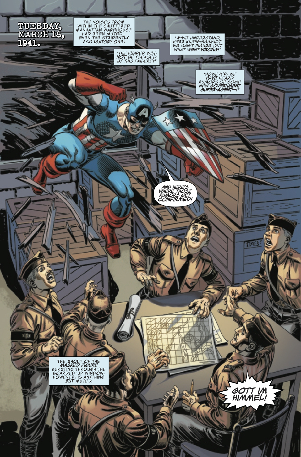 EXCLUSIVE Preview: CAPTAIN AMERICA AND THE INVADERS #1 | 13th Dimension ...