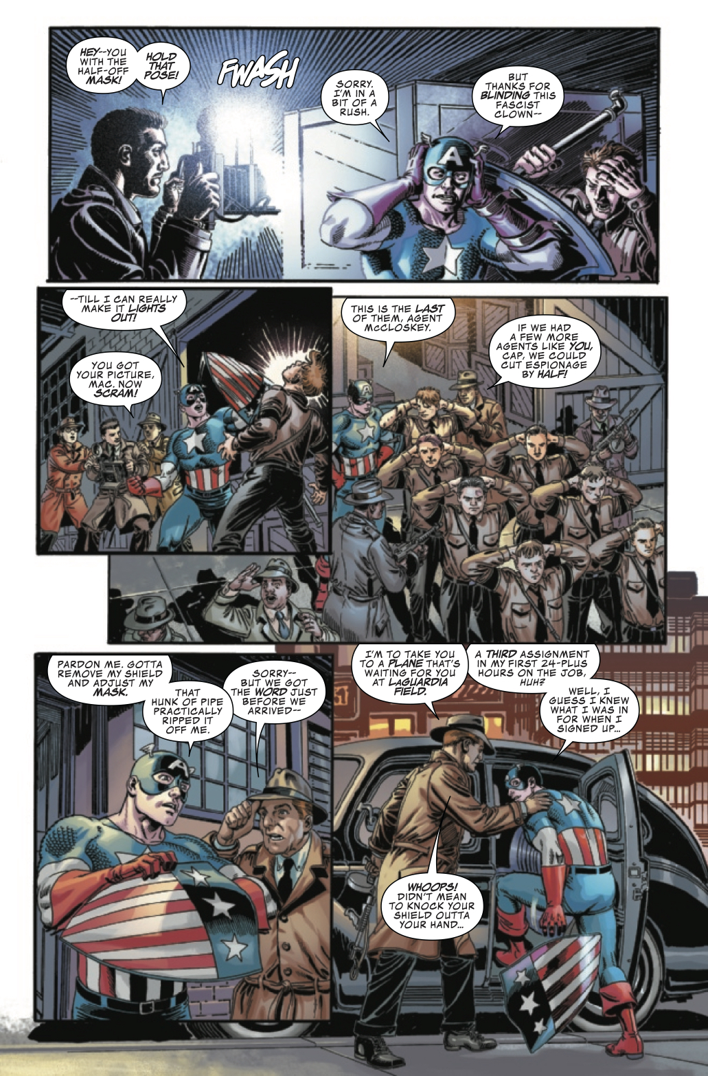 EXCLUSIVE Preview: CAPTAIN AMERICA AND THE INVADERS #1 | 13th Dimension ...