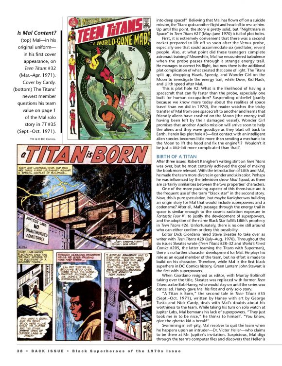 THE FORGOTTEN TEEN TITAN: The Unsung Legend of MAL DUNCAN | 13th ...