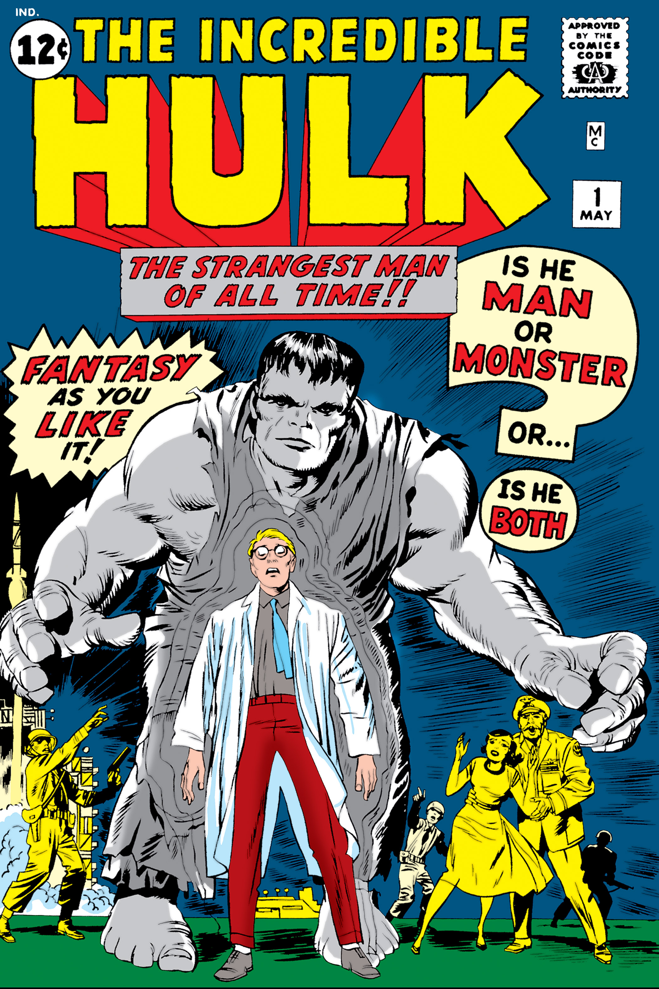 INCREDIBLE HULK #1 Gets FACSIMILE EDITION Reprint | 13th Dimension ...
