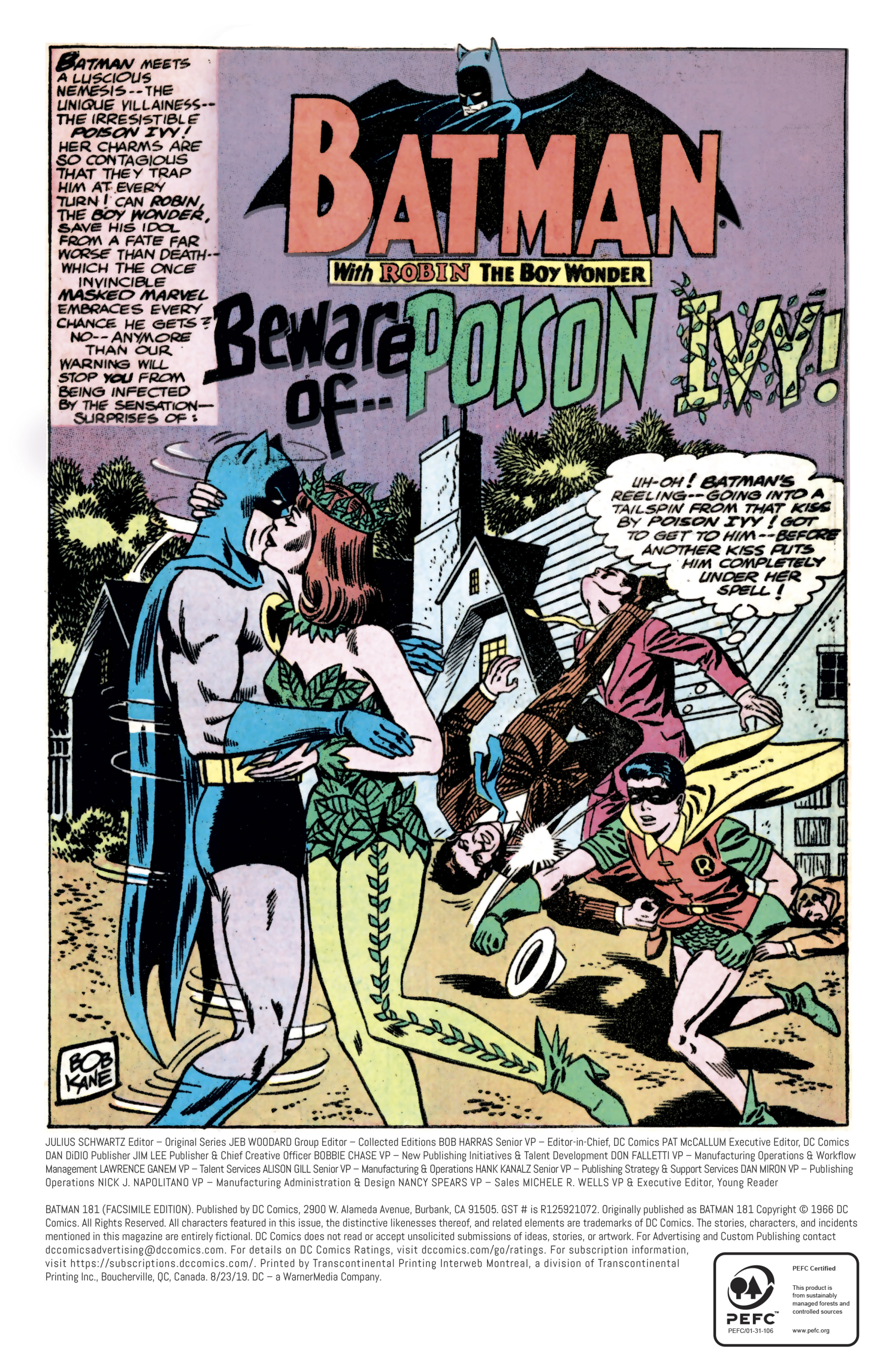 INSIDE LOOK: The BATMAN #181 Facsimile Edition | 13th Dimension, Comics ...