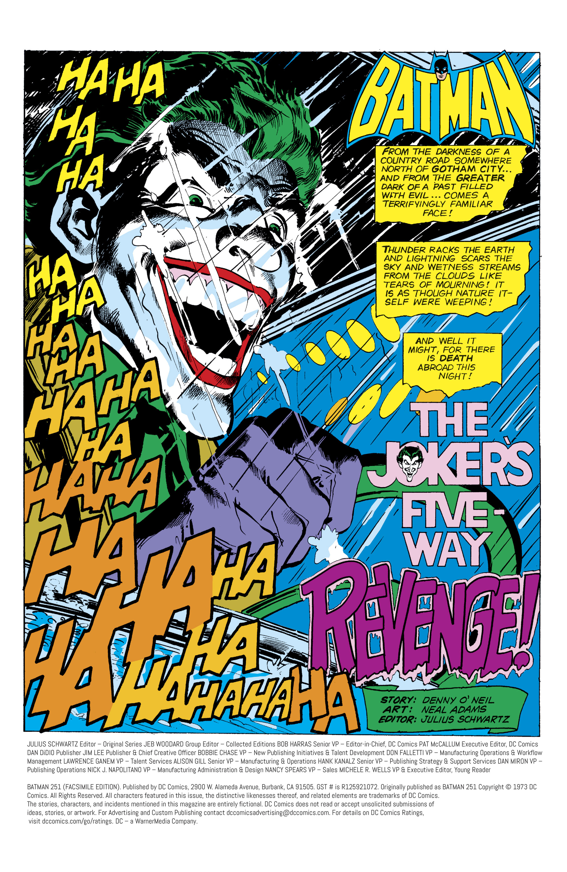 INSIDE LOOK: The BATMAN #251 Facsimile Edition | 13th Dimension, Comics ...