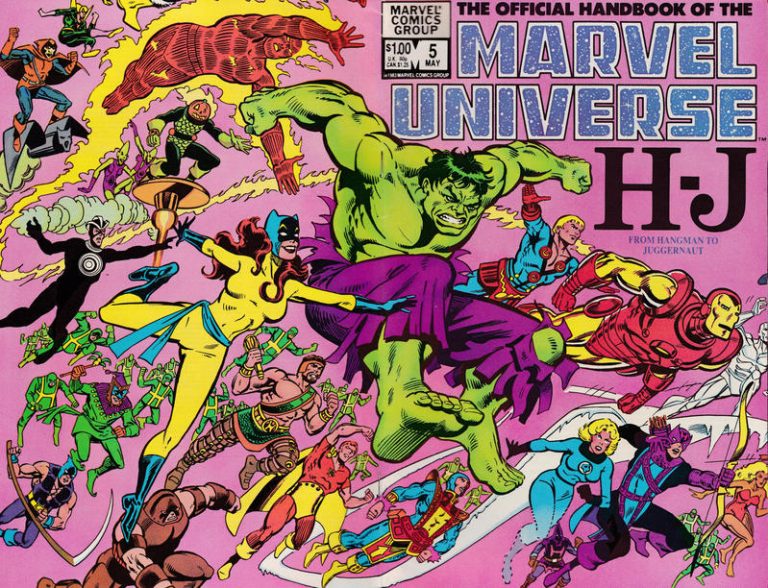 13 MARVEL UNIVERSE HANDBOOK COVERS to Make You Feel Good | 13th ...