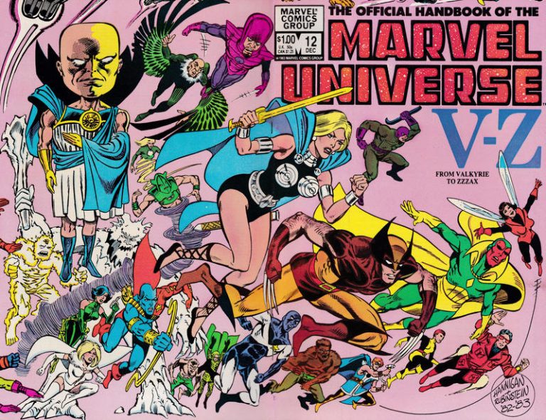 13 MARVEL UNIVERSE HANDBOOK COVERS to Make You Feel Good | 13th ...