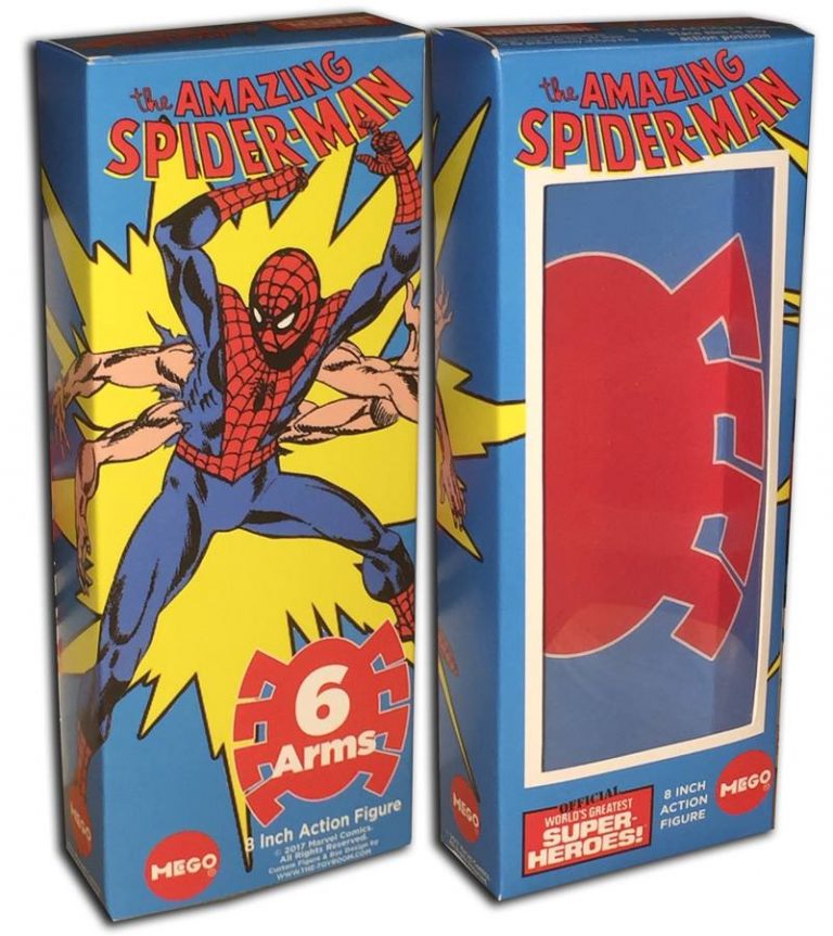 Custom MEGO Box of the Day #10: SIX-ARMED SPIDER-MAN | 13th Dimension ...