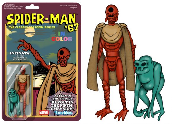 Dig EVEN MORE Groovy SPIDER-MAN ’67 Cartoon Action Figure Designs ...