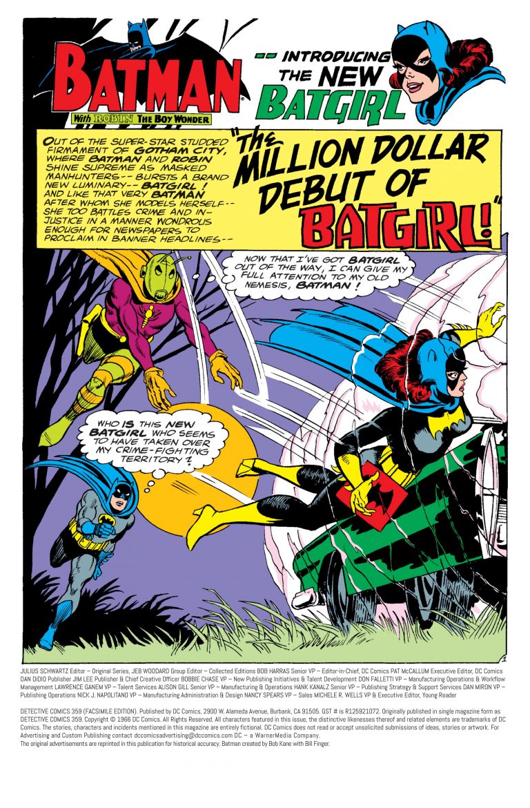 INSIDE LOOK: The DETECTIVE COMICS #359 Facsimile Edition | 13th ...