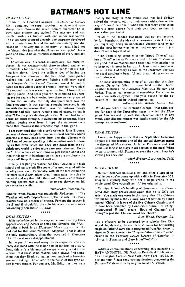 INSIDE LOOK: The DETECTIVE COMICS #359 Facsimile Edition | 13th ...