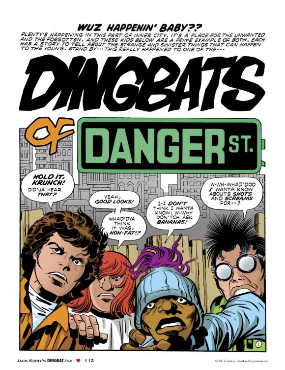 DINGBAT LOVE: Dig This INSIDE LOOK at Some of JACK KIRBY’s Rarest Art ...