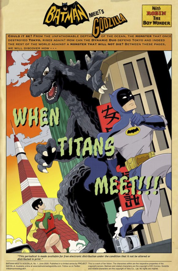 BATMAN ’66 MEETS GODZILLA: Now You Can Finally Check Out the Lost ...