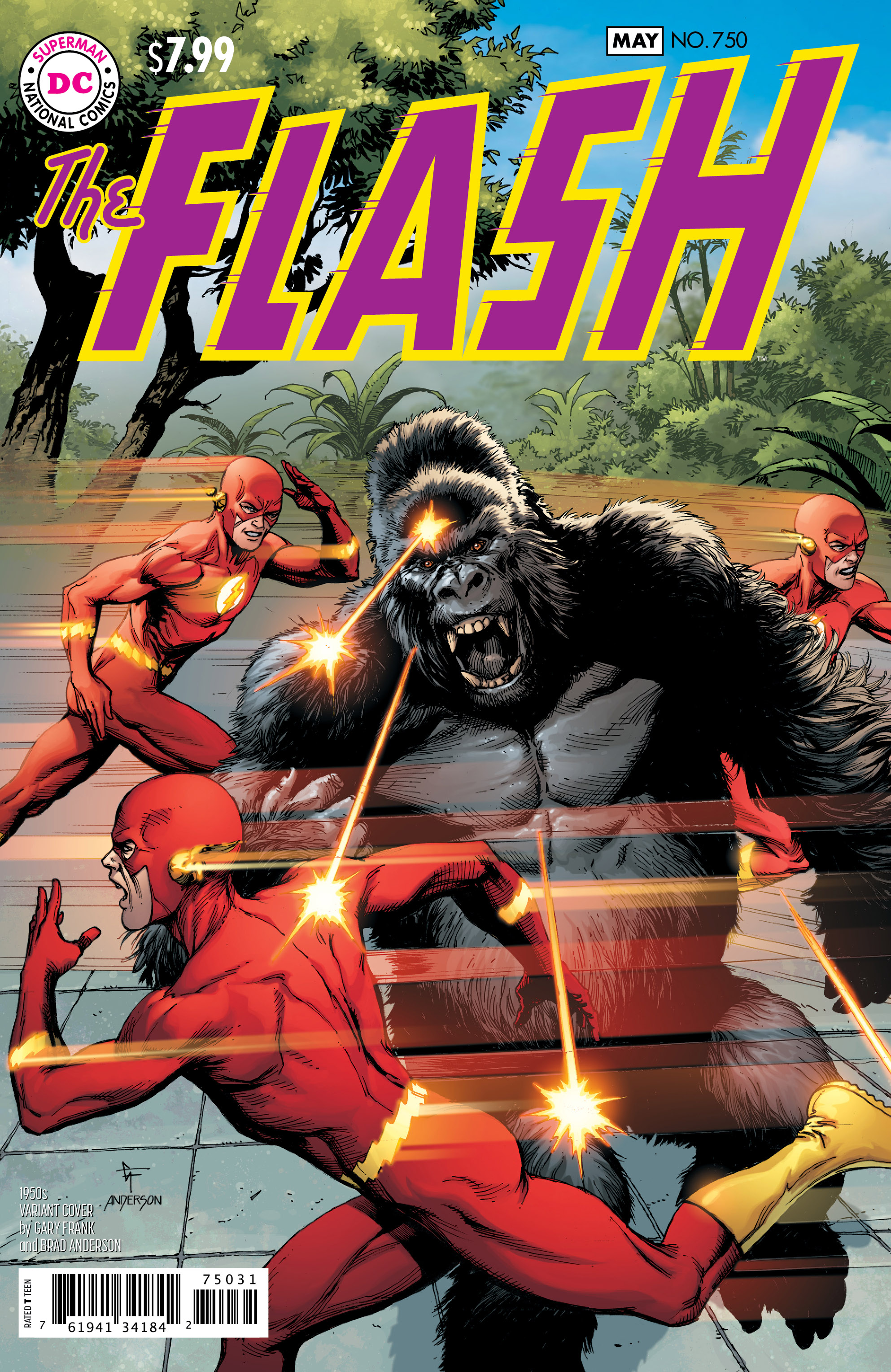 Dig the Final Versions of THE FLASH #750 Variants | 13th Dimension ...