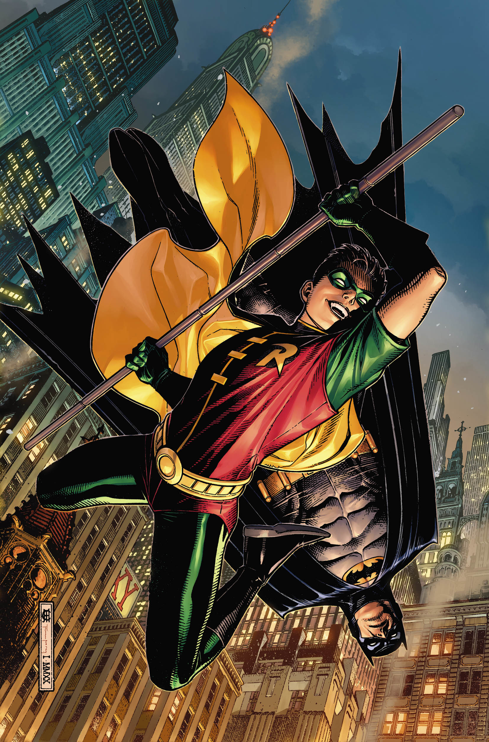 Dig JIM LEE’s Variant Cover for ROBIN’s 80th ANNIVERSARY — Now in Color ...