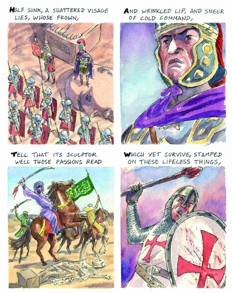 OZYMANDIAS: Dig This New Comics Version of the Poem That Helped Inspire ...