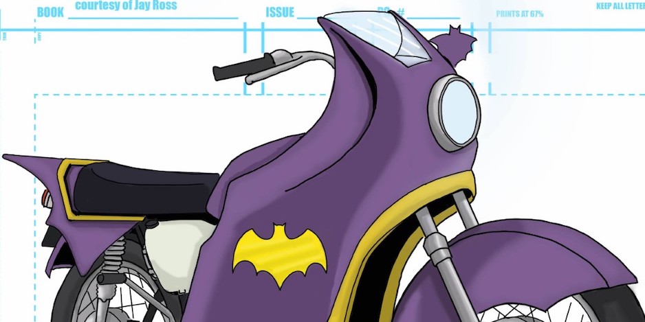 BATMAN ’66 MEETS GODZILLA: Dig the Groovy New BATGIRL CYCLE | 13th ...