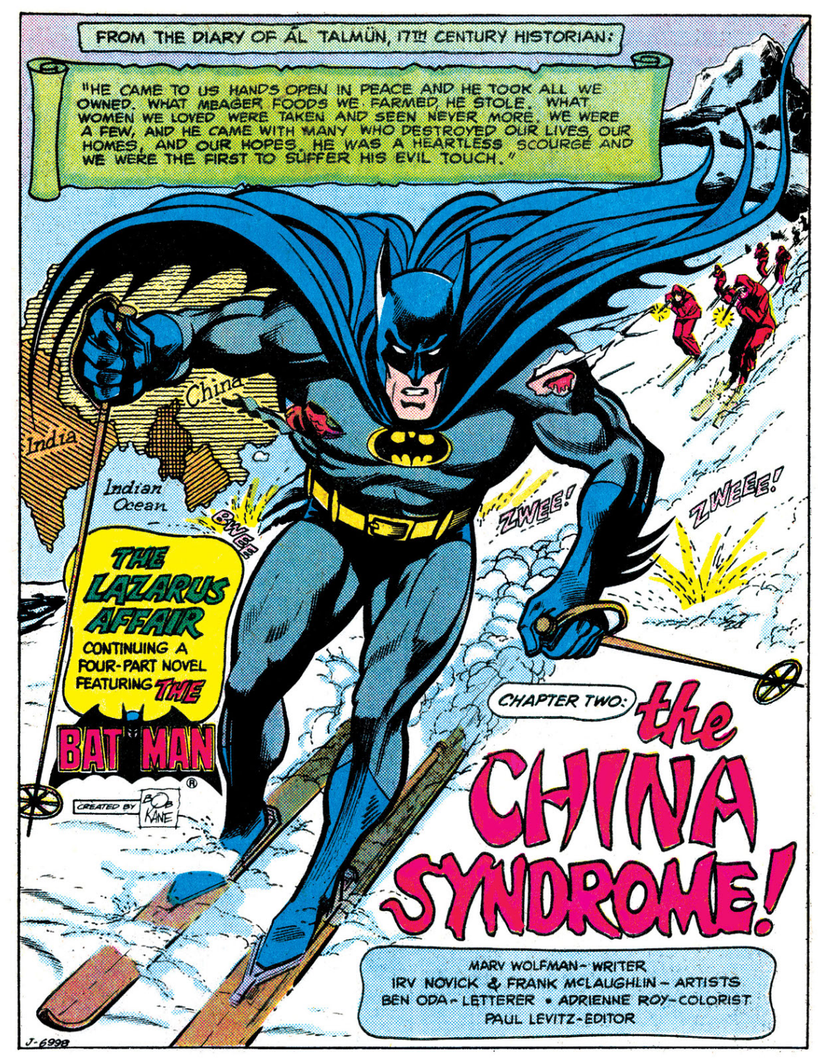 13 BATMAN SPLASH PAGES: An IRV NOVICK Birthday Celebration | 13th ...