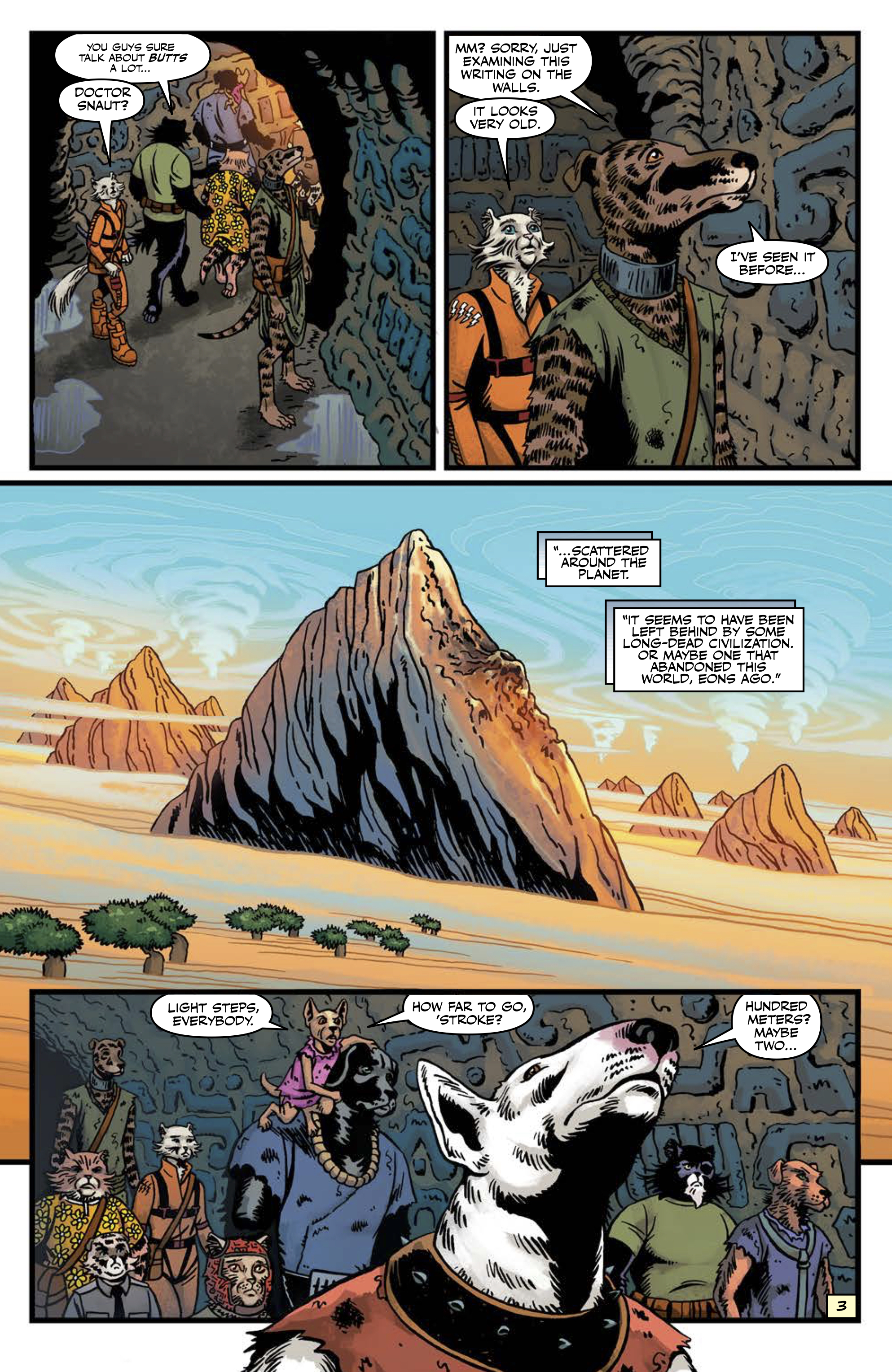 EXCLUSIVE Preview — CAPTAIN GINGER: Season 2 #5 | 13th Dimension ...