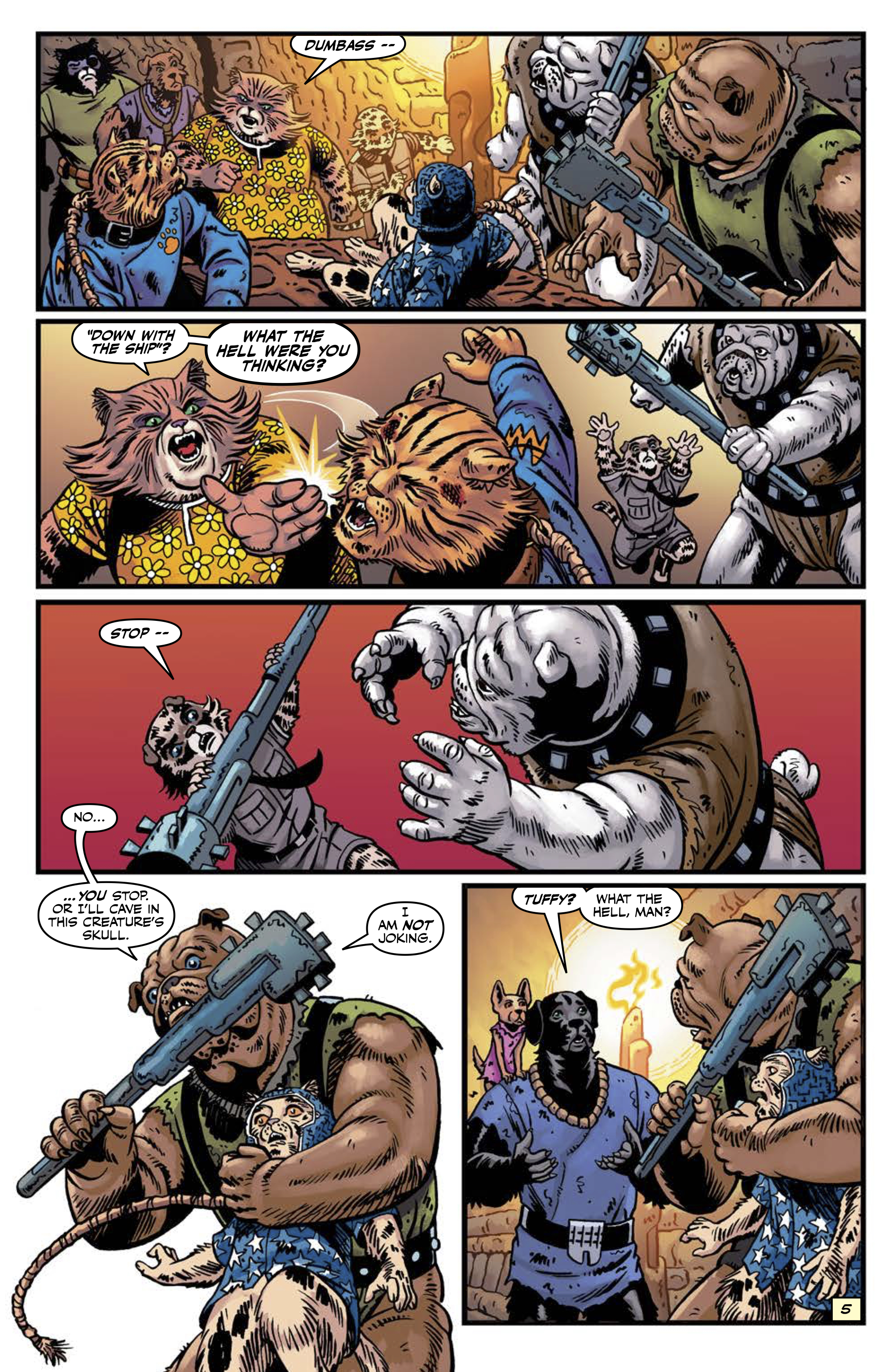 EXCLUSIVE Preview — CAPTAIN GINGER: Season 2 #5 | 13th Dimension ...