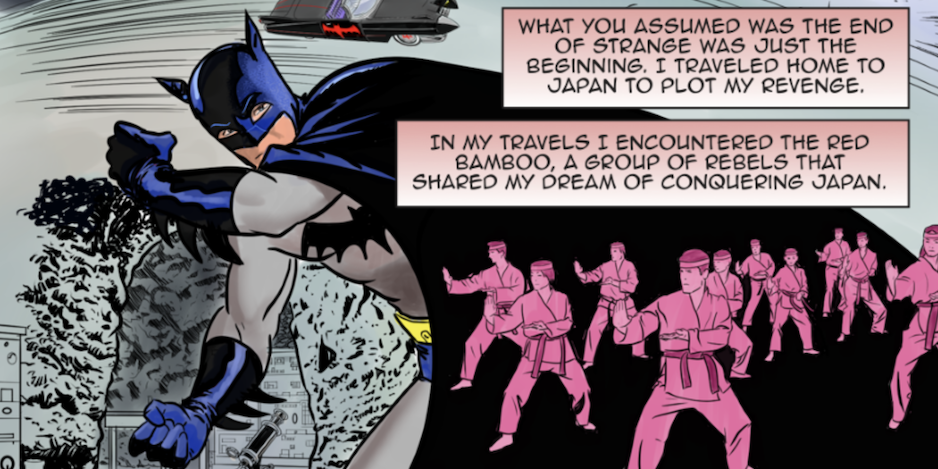 EXCLUSIVE Preview: BATMAN ’66 MEETS GODZILLA #2 | 13th Dimension ...